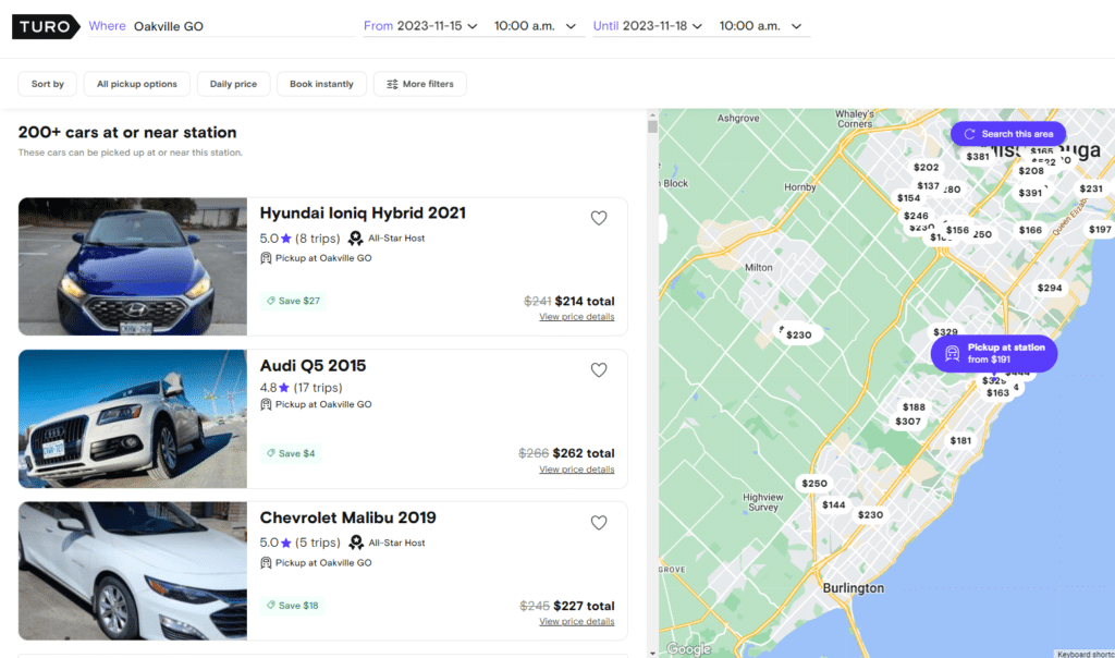 How to Build a Website like Turo: Tips, Features, Costs - A2 Design
